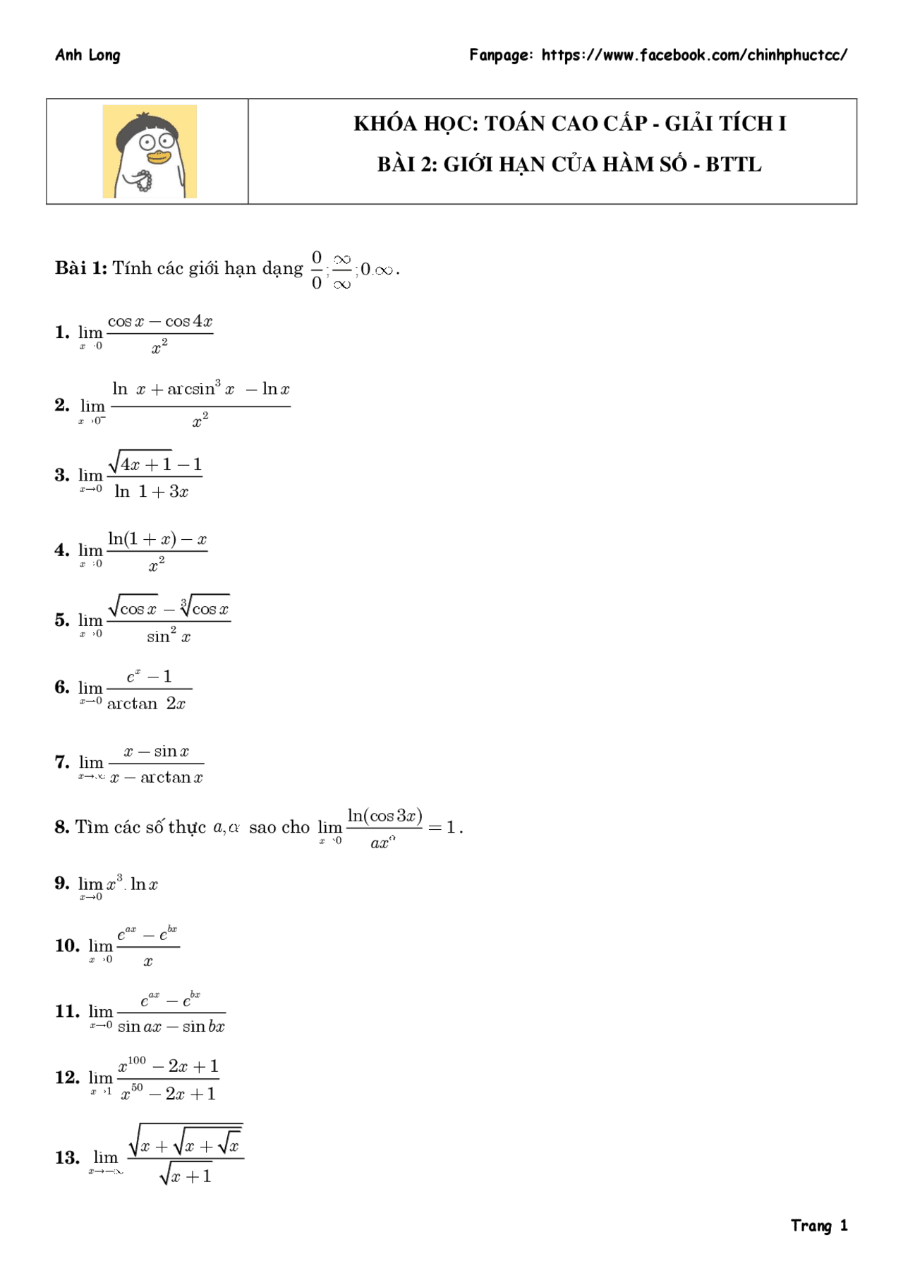 Hi cậu tôi là mai hoàn hảo | Exercises Mathematical logic | Docsity