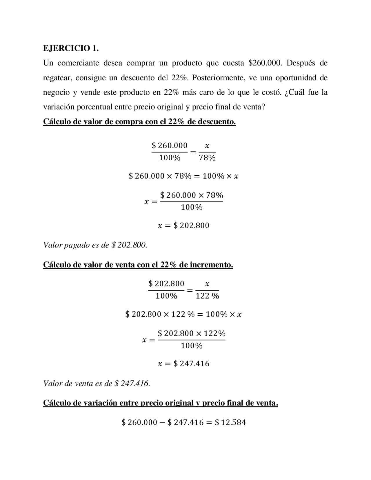 Nivelación Matemáticas Ejercicios De Matemáticas Docsity