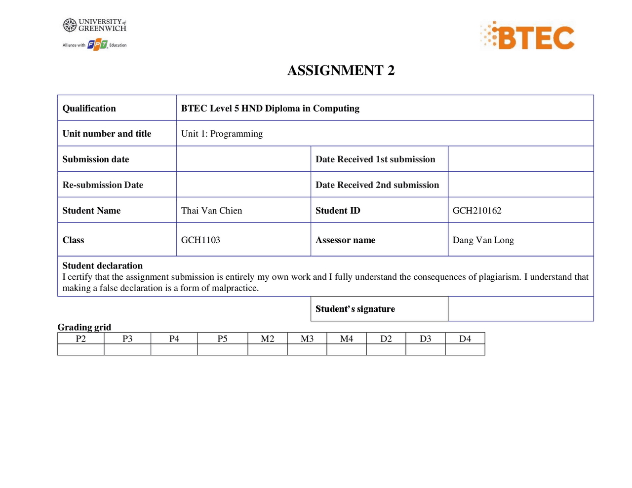 Assignment 2 1618 Assignments Software Engineering Docsity