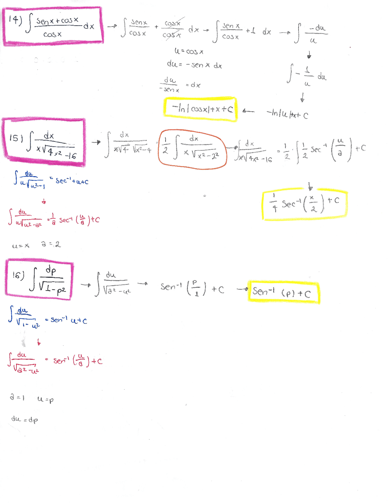 PROBLEMARIO DE LIBRO | Ejercicios de Cálculo diferencial y integral | Docsity