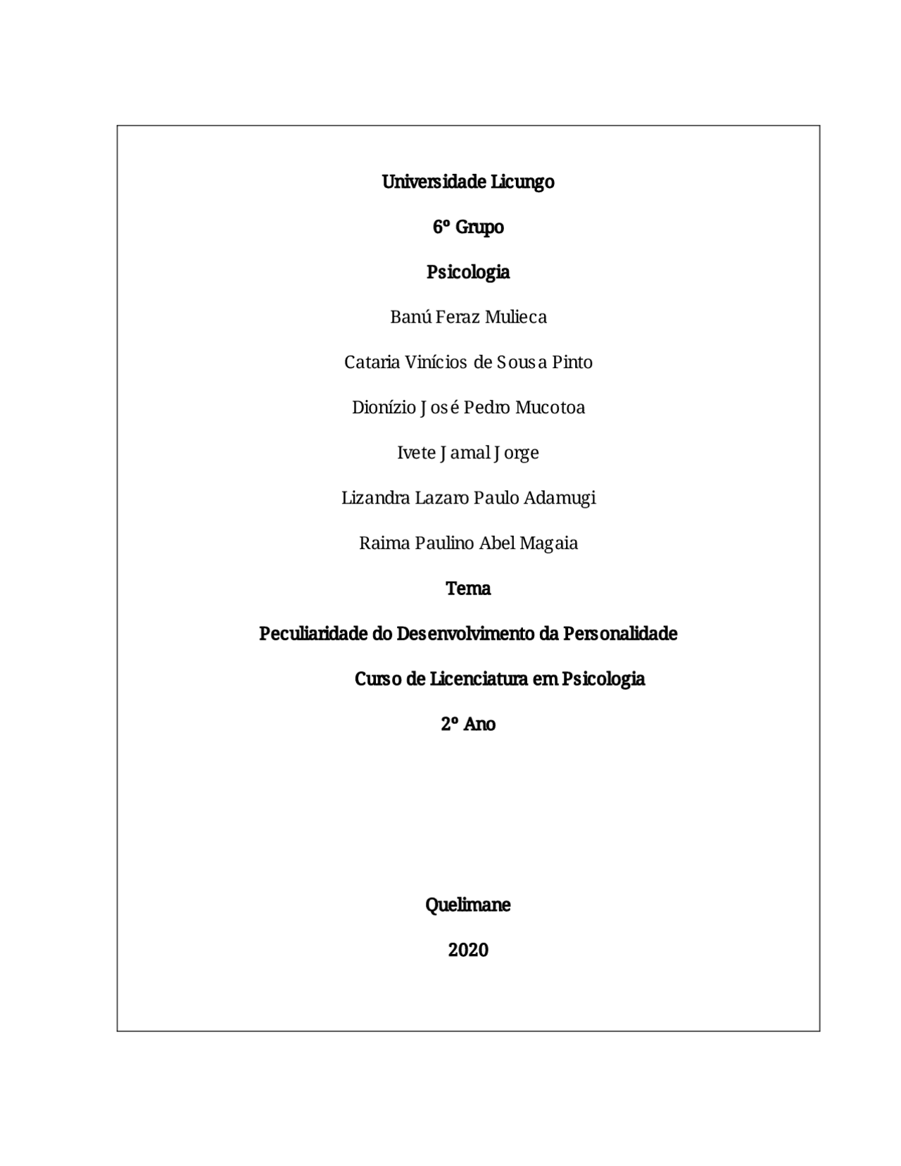 Particularidades do Desenvolvimento da Personalidade | Resumos ...