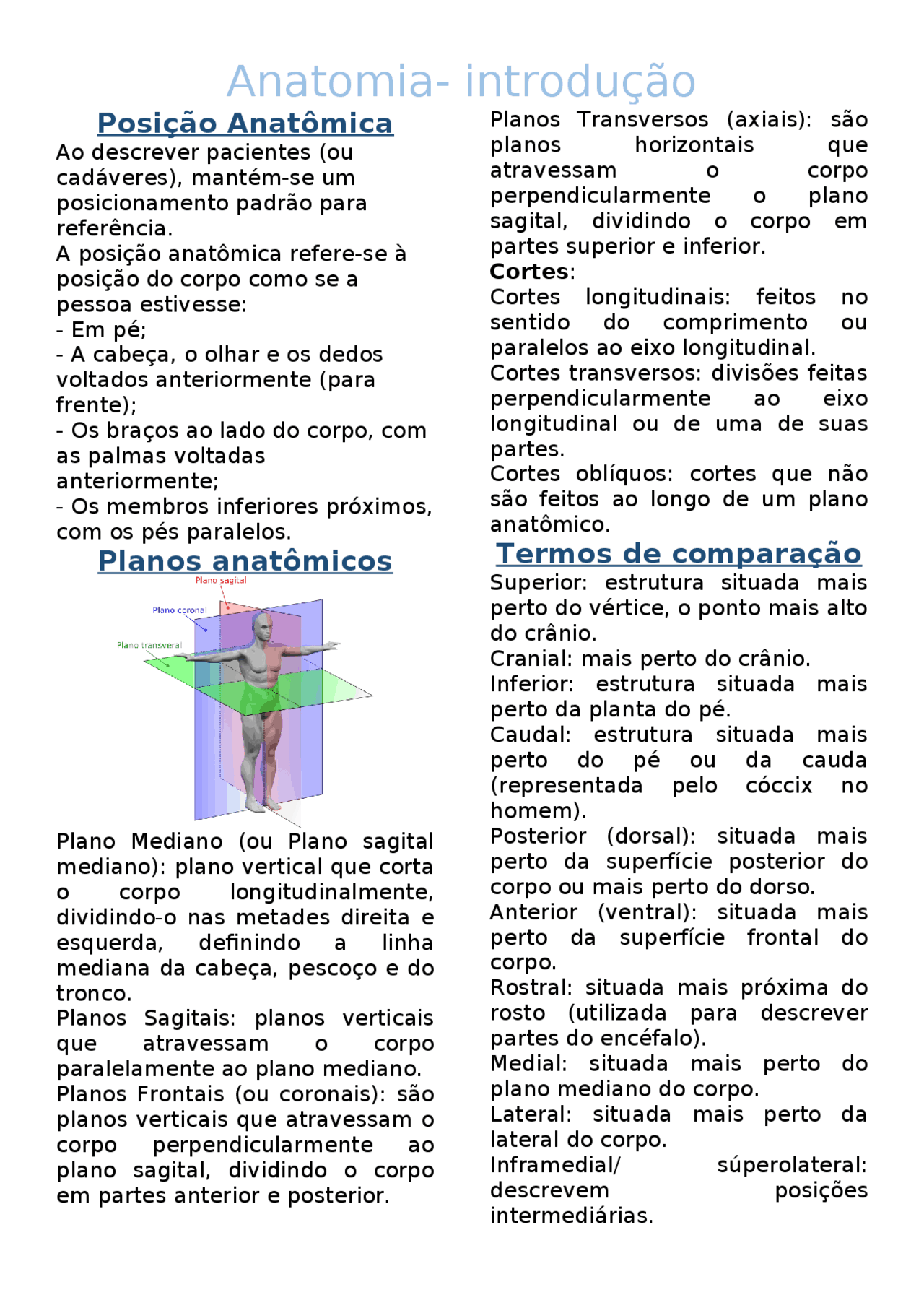 Resumo Sistema Articular Anatomia Humana Resumos Anatomia Docsity