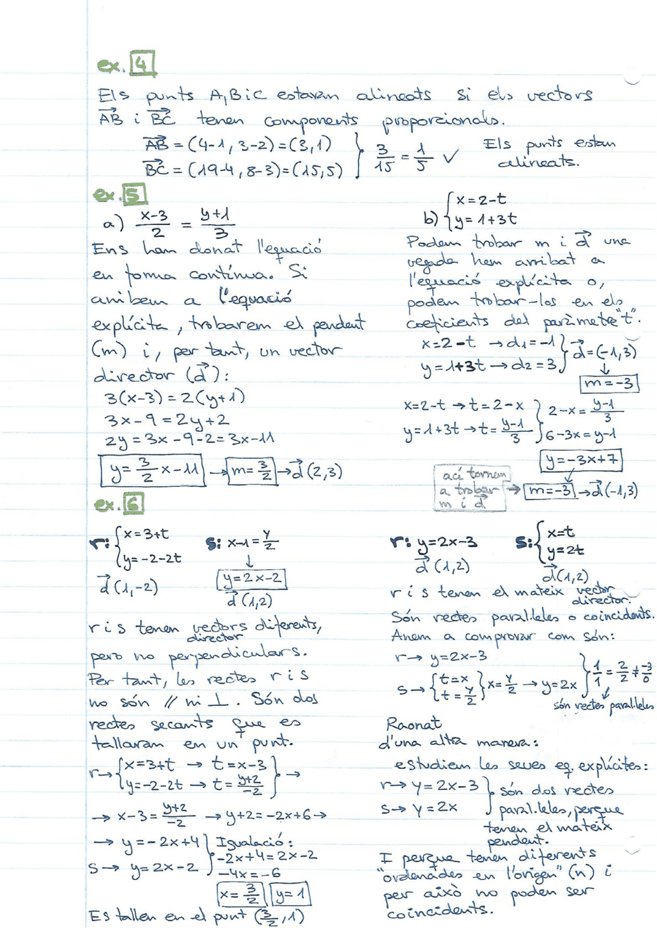 Ejercicios De Vectores Apuntes De Matemáticas Docsity