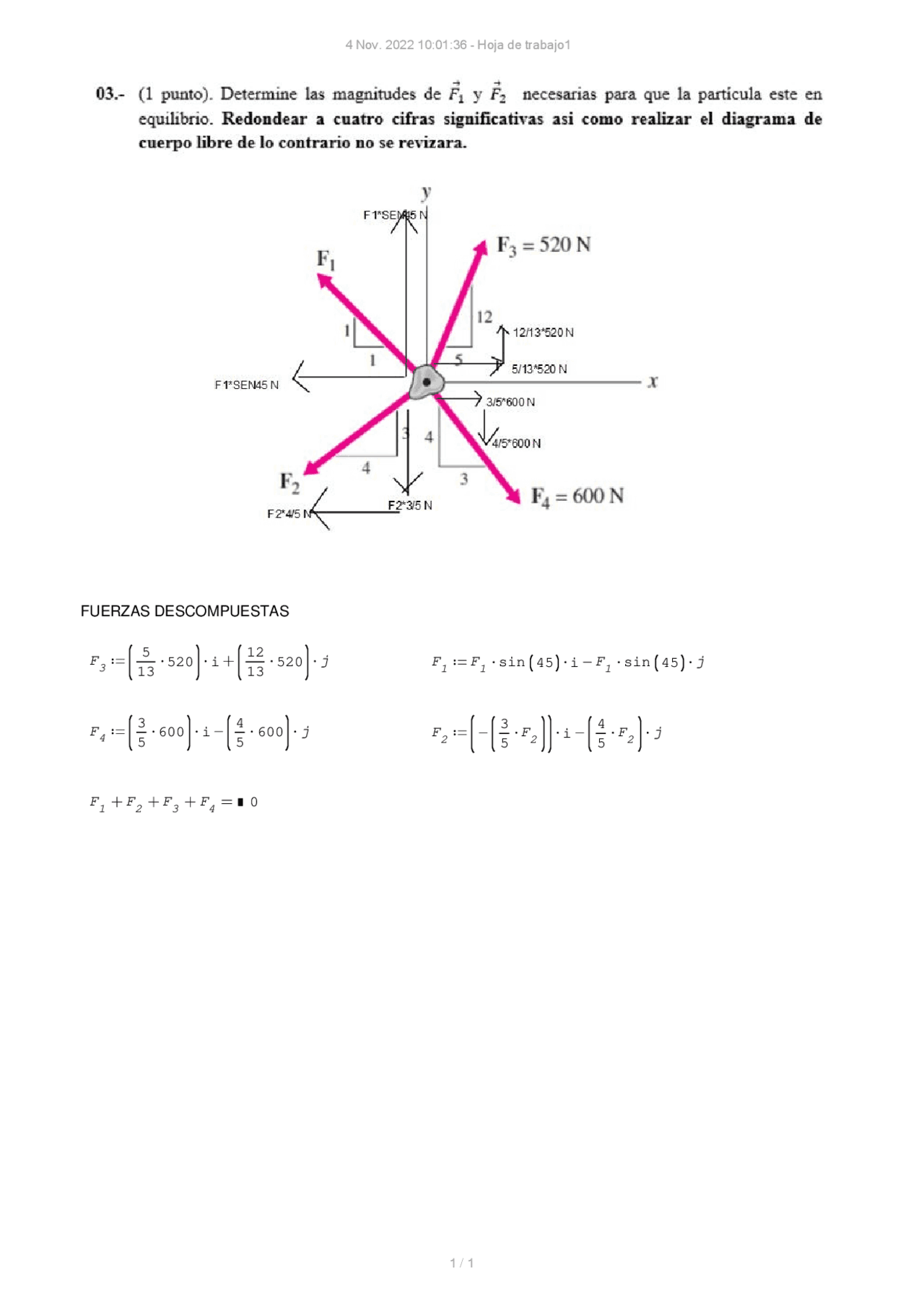 Ejercicio De Fisica Tema Ejercicios De Arquitectura Docsity