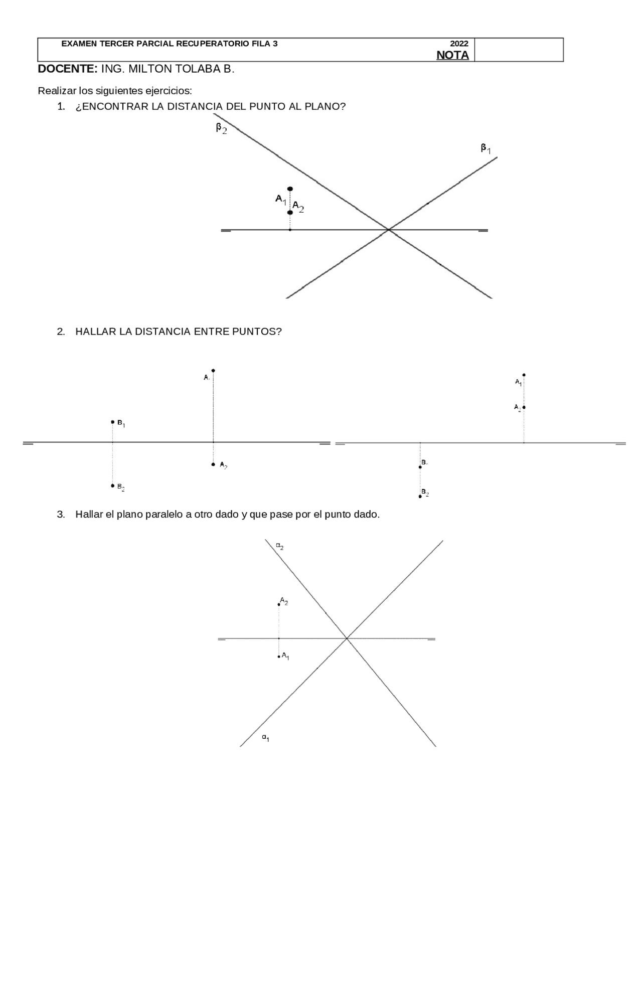 Ejercicios De Descriptiva Ejercicios De Geometría Docsity