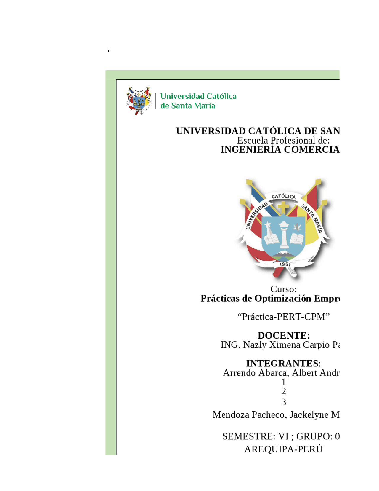 Ejercicios Resueltos De Pert Cpm Ejercicios De Logística Docsity
