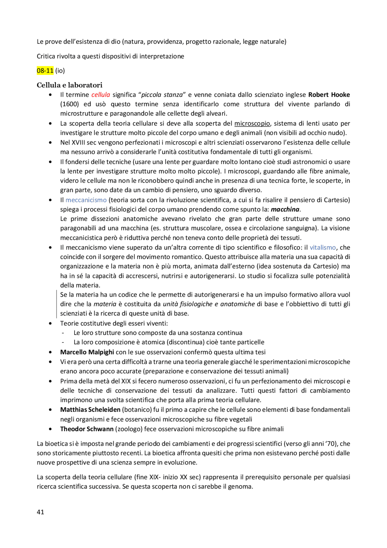Cellula E Laboratori Appunti Di Bioetica Docsity