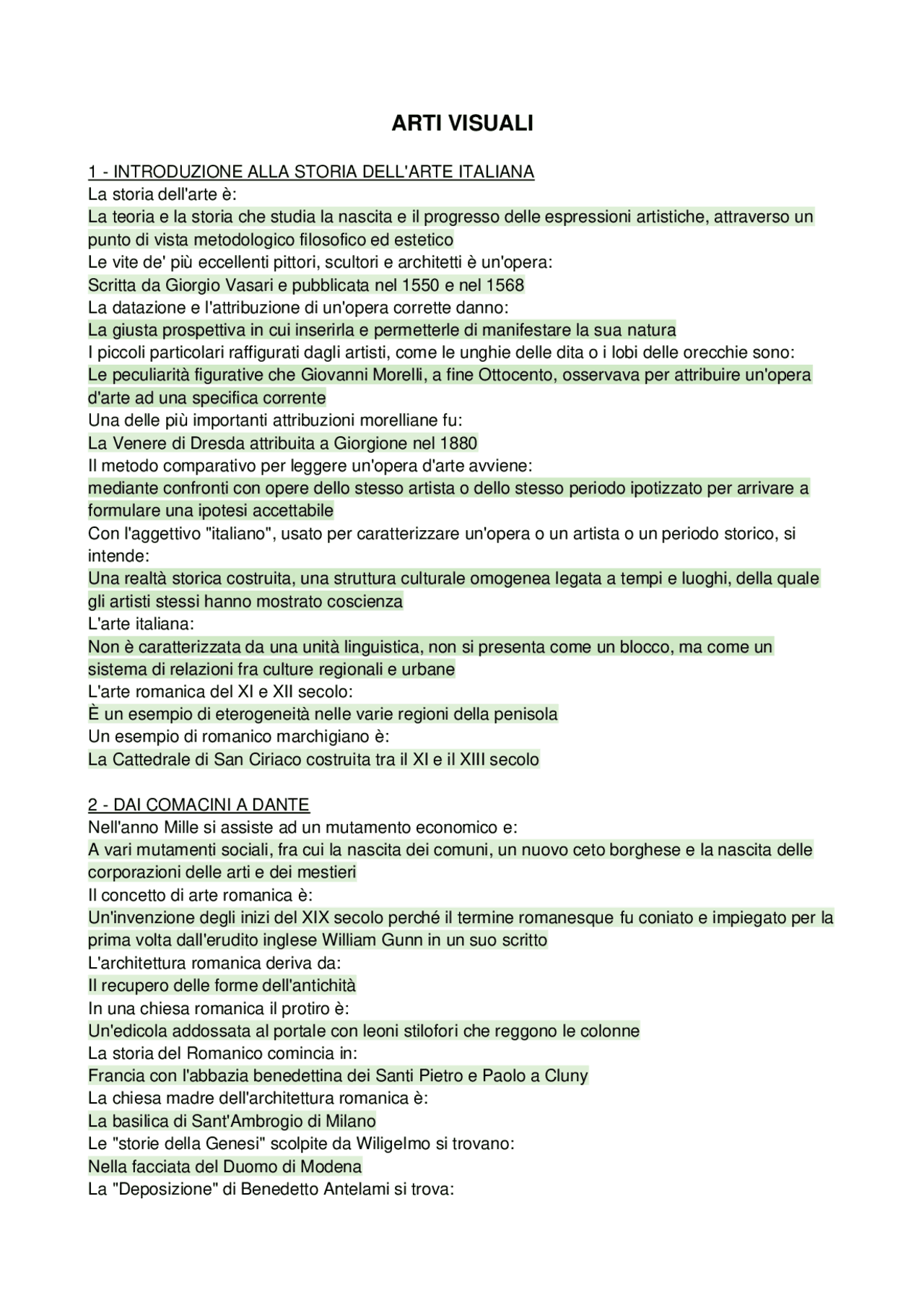 Arti Visuali L20 Mercatorum Comunicazione E MultimedialitÀ Aggiornato