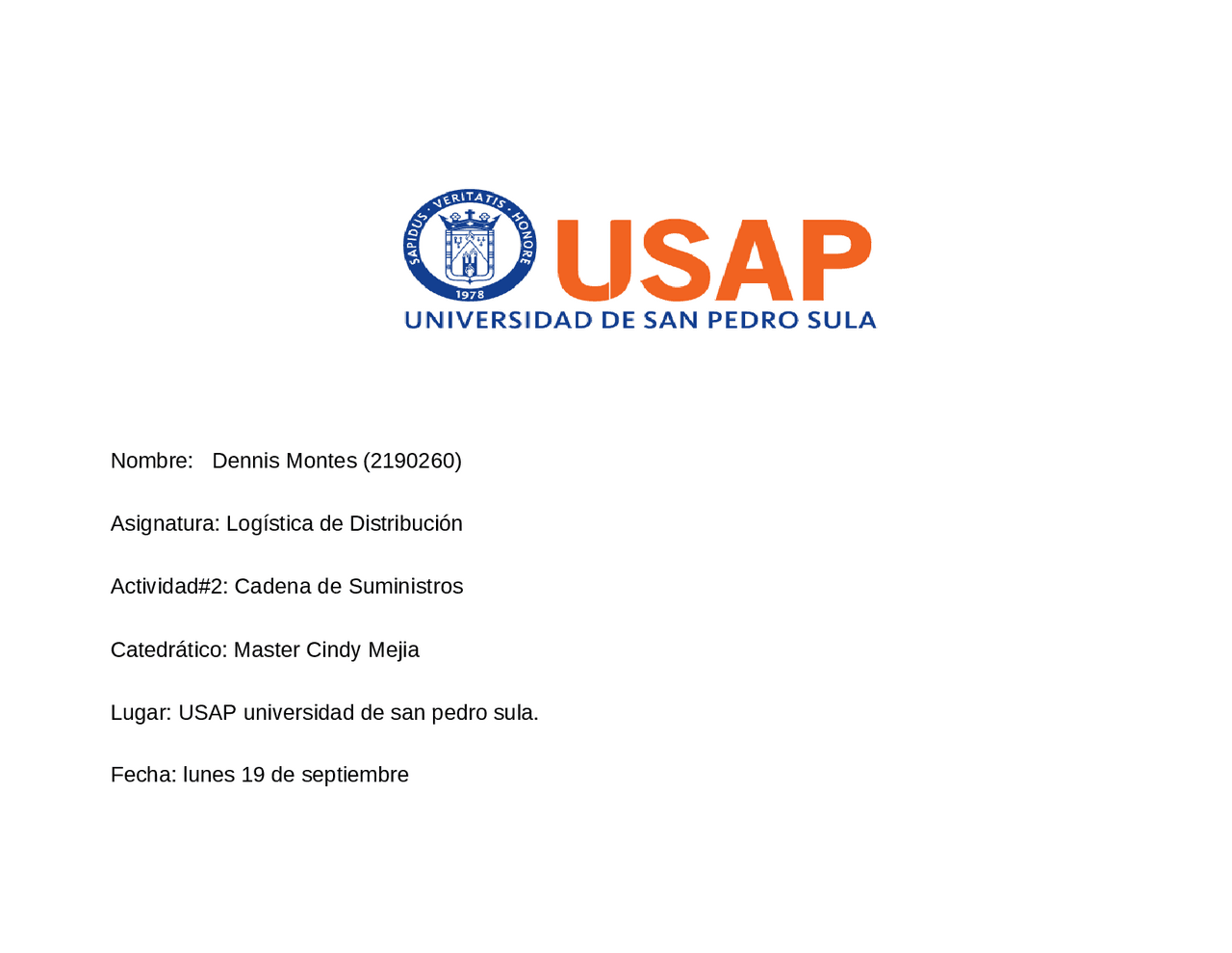 Logística De Distribución Tesis De Logística Docsity