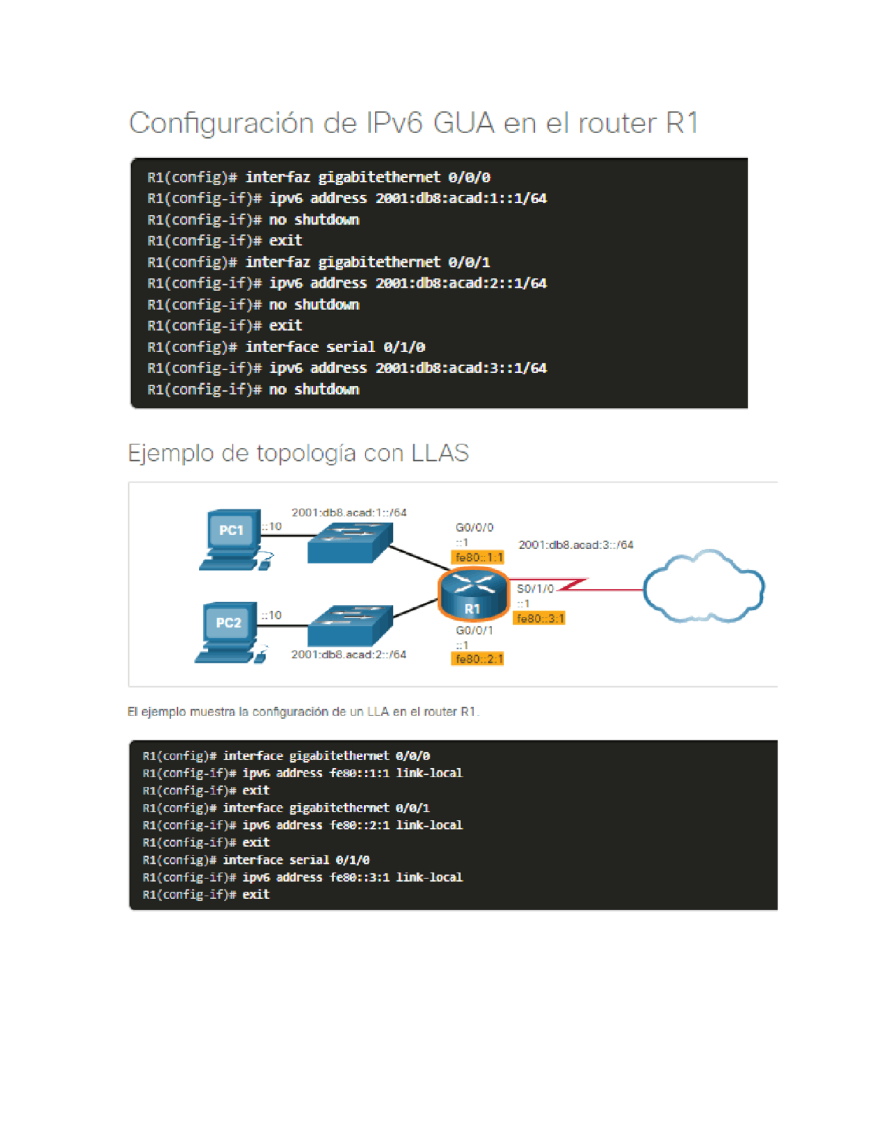 Comando De Cisco Para Configuración Apuntes De Telecomunicación Docsity
