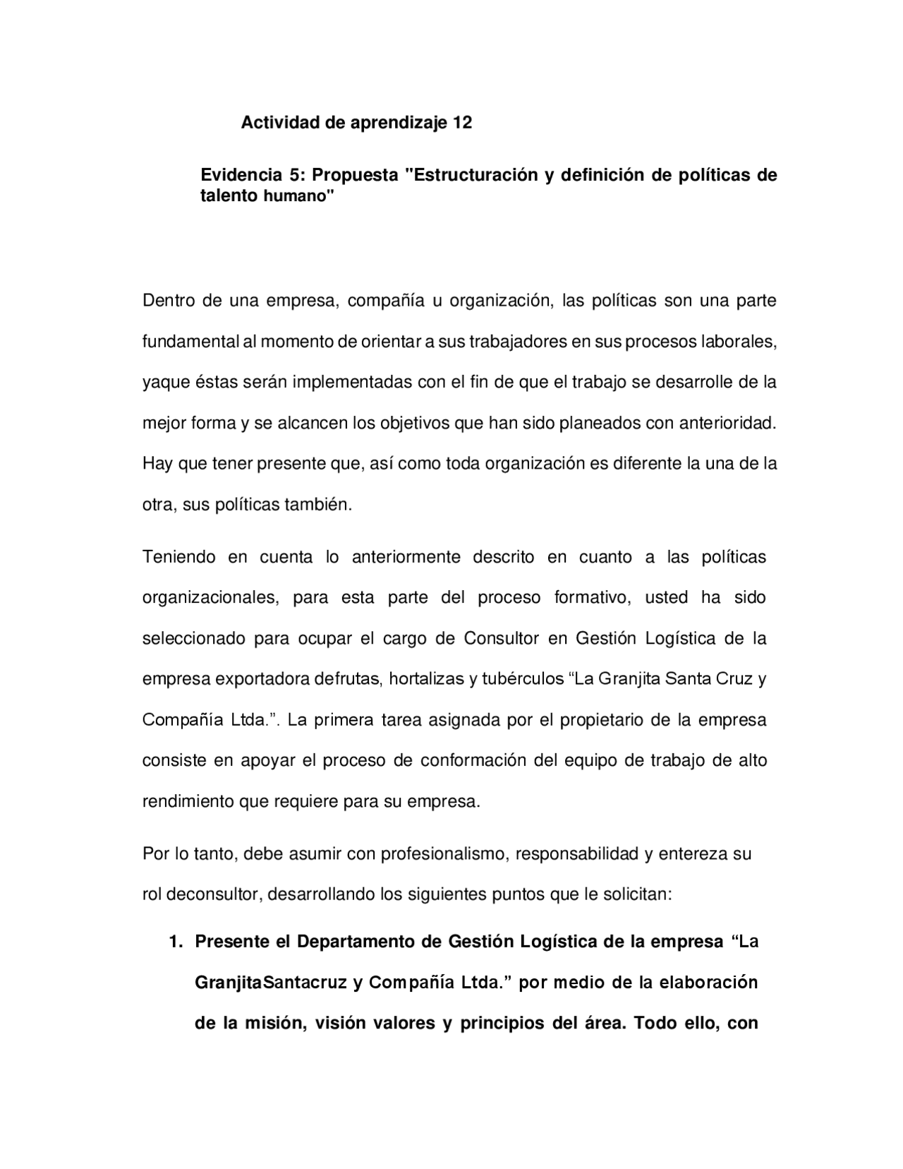 Guia De Aprendizaje 12 Resúmenes De Logística Docsity