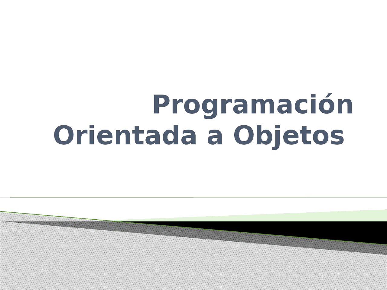 Programación Orientada a Objetos con Java | Lecture notes Information ...