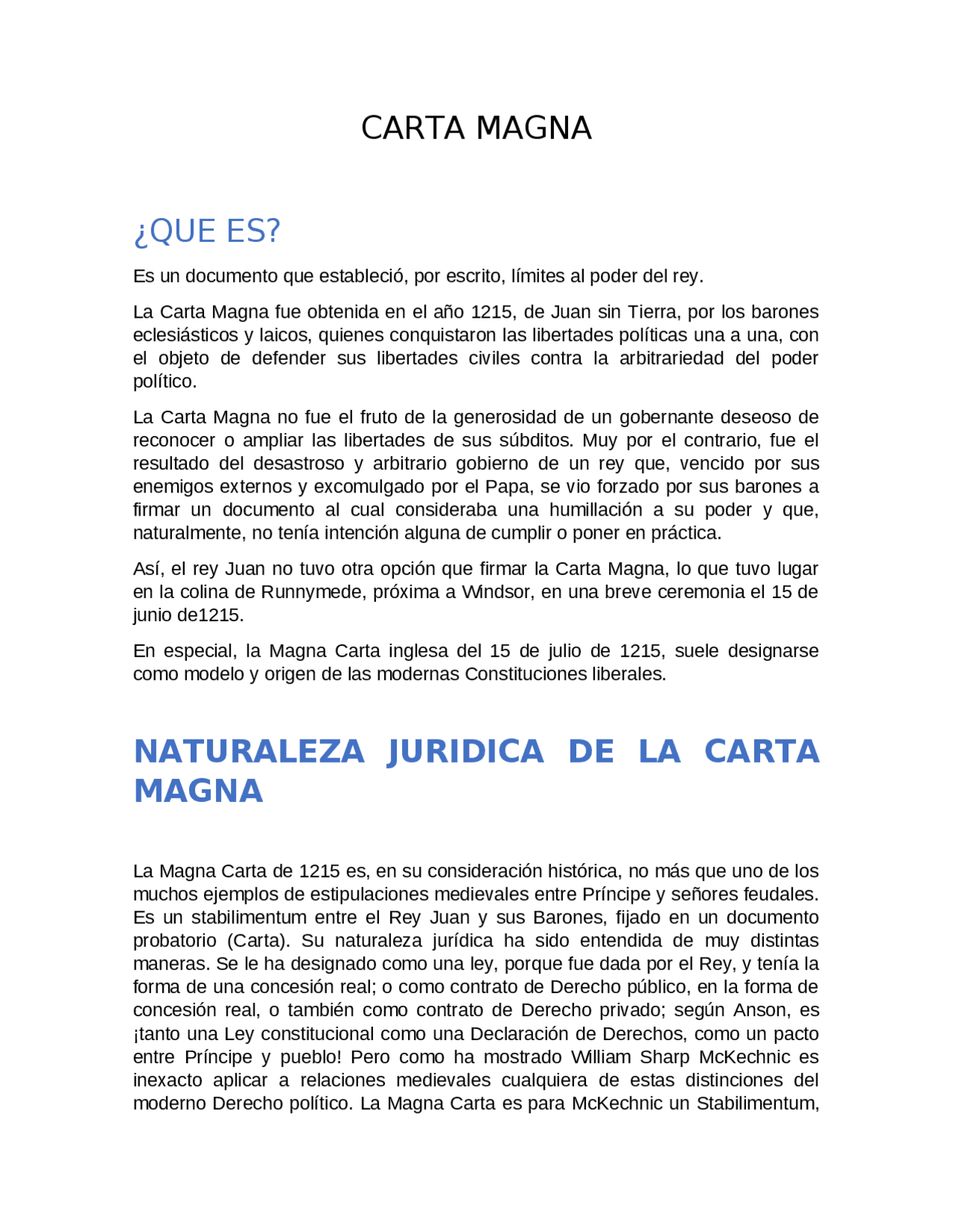 Carta magna historia reciente | Apuntes de Derecho Laboral | Docsity