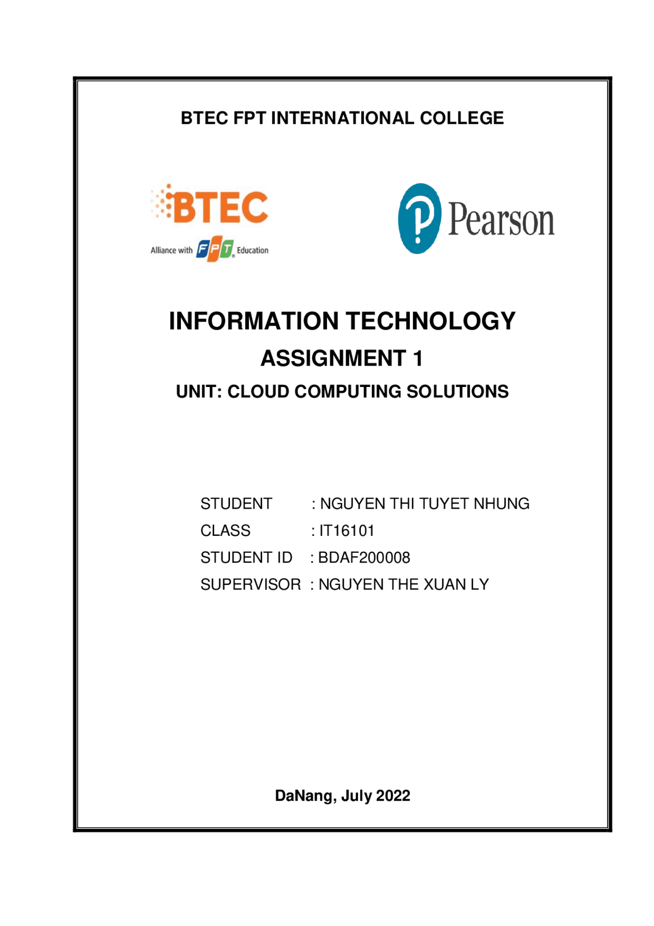 Information Technology Essays University Information Technology Docsity