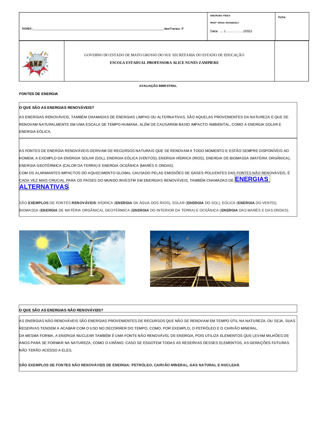 Atividades Adaptadas Resumos Biologia Docsity