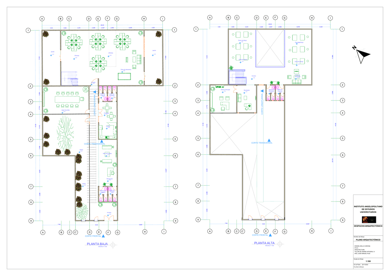 Despacho de arquitectos | Apuntes de Arquitectura | Docsity