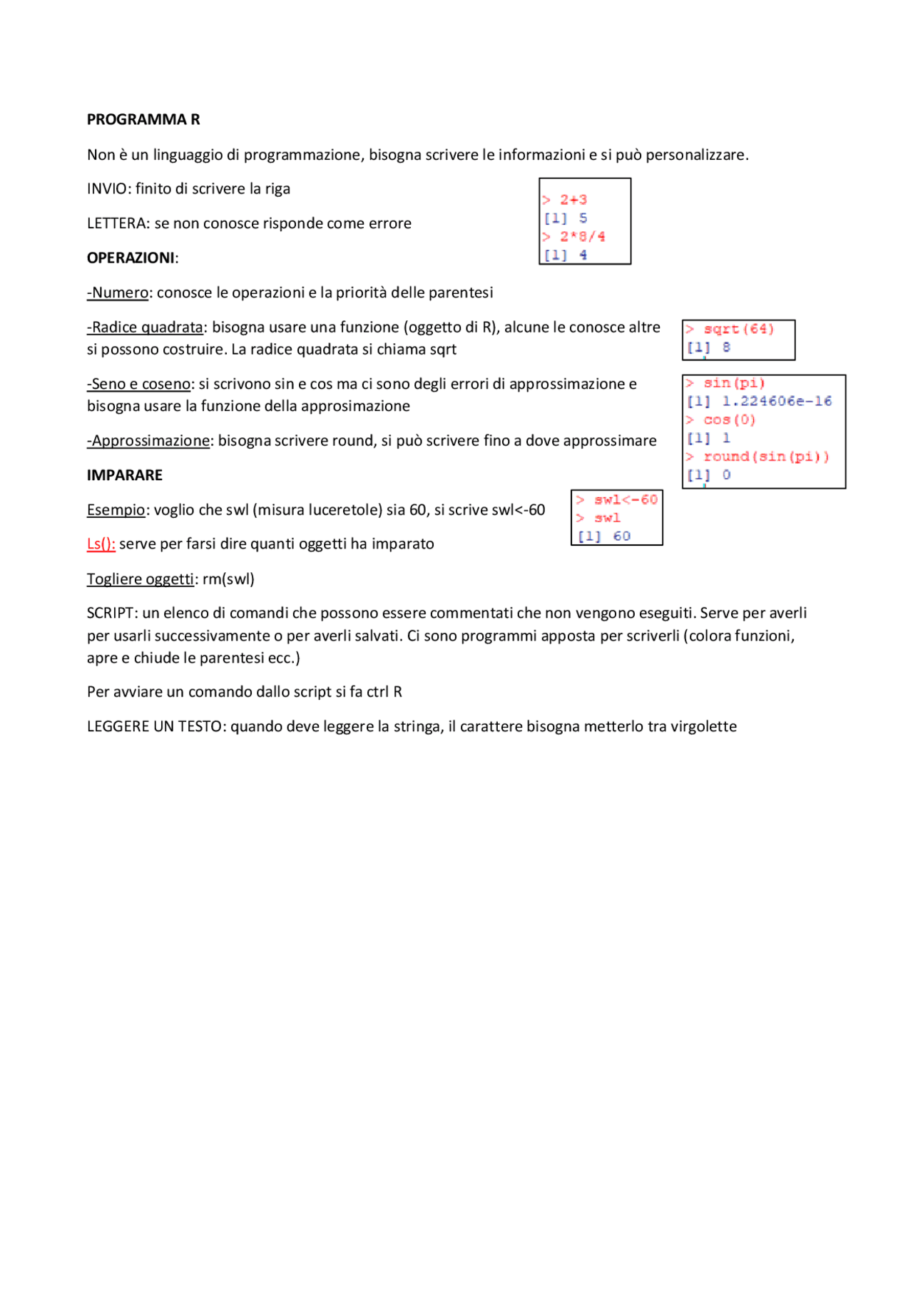 Analisi Dati Appunti Di R Appunti Di Analisi Dei Dati Docsity