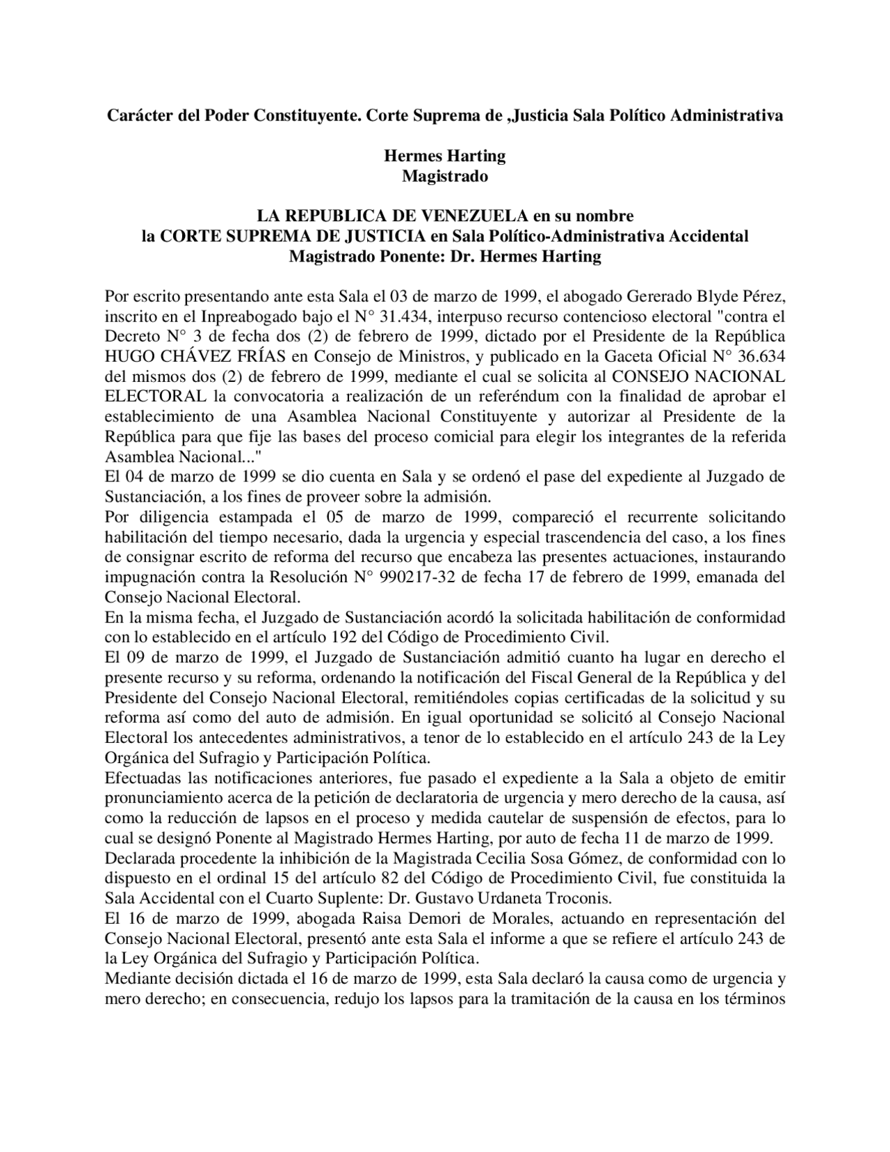 DERECHO PODER CONSTITUYENTE BASES LEGALES COMO SE CONSTITUYE PODER ...