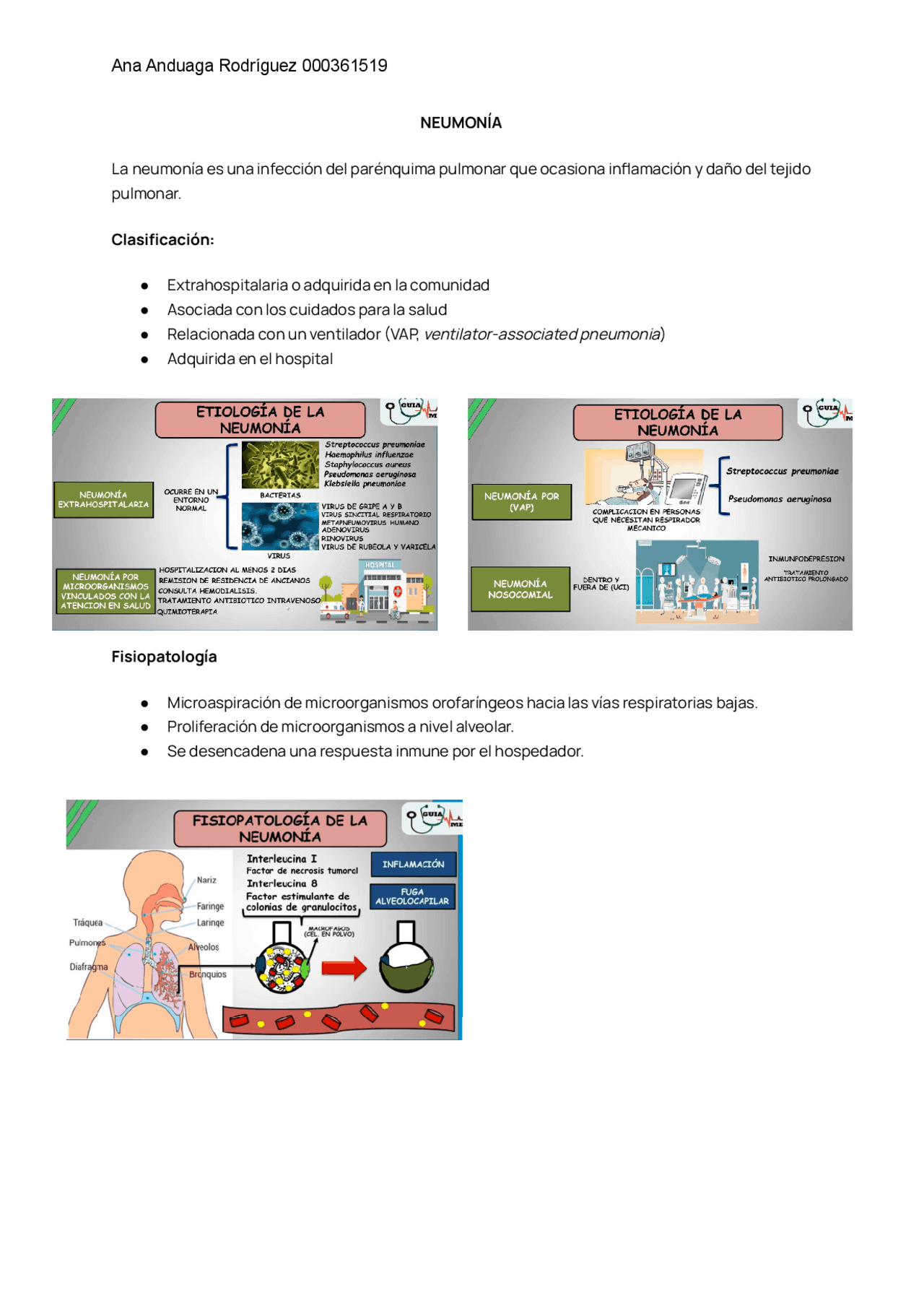 Resumen De Neumología Apuntes De Neumología Docsity
