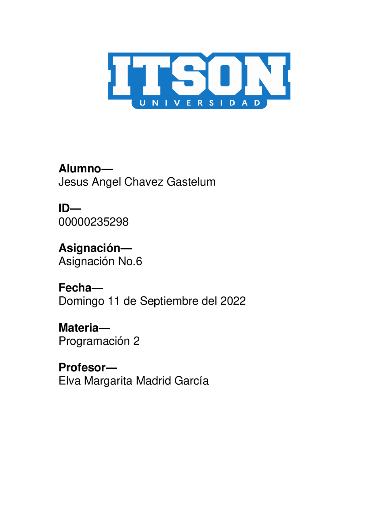 Asignacion 6 De Programacion C Ejercicios De Programación C Docsity