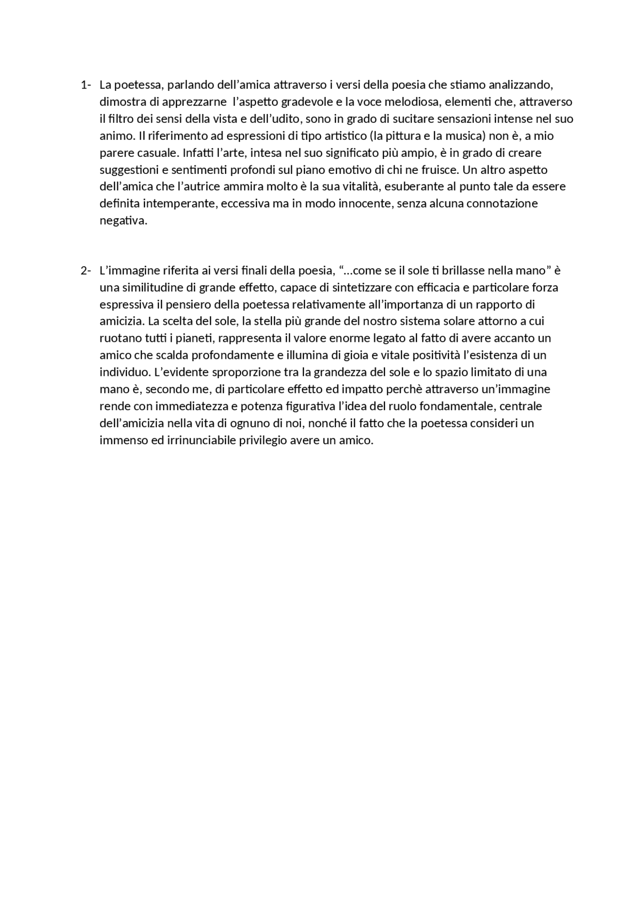 Appunti Su Dickinson Schemi E Mappe Concettuali Di Italiano Docsity