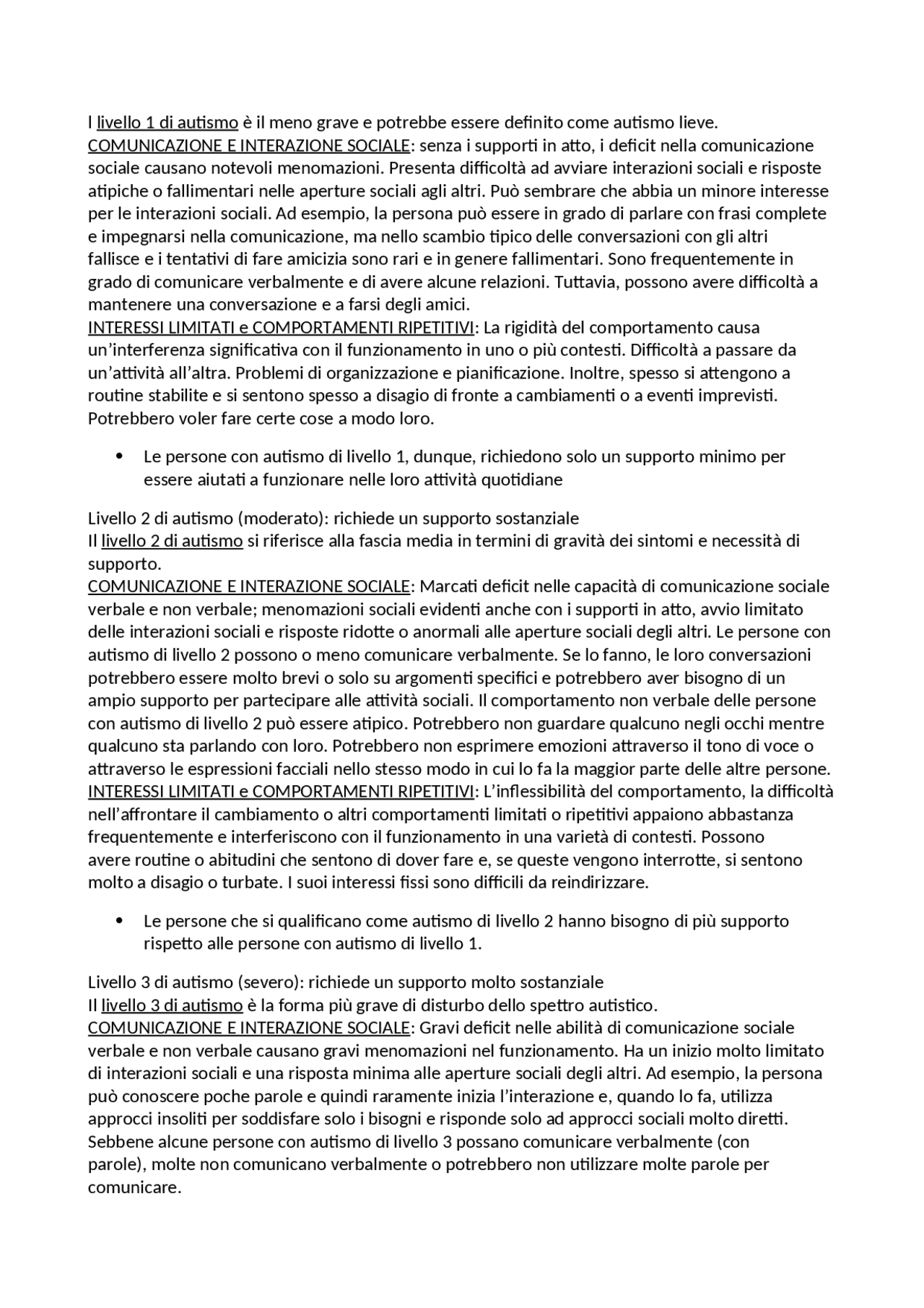 Lezione Sullautismo E Su Dsa Appunti Di Pedagogia Docsity