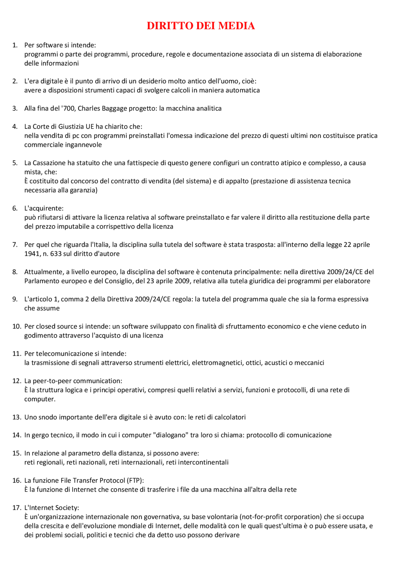 Diritto Dei Media Comunicazione Digitale E Mark Lm 59 Mercatorum