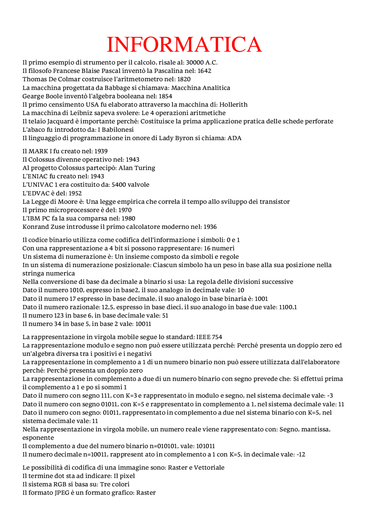 Abilita Informatica Agg A Novembre L 36 Mercatorum Prove Desame Di