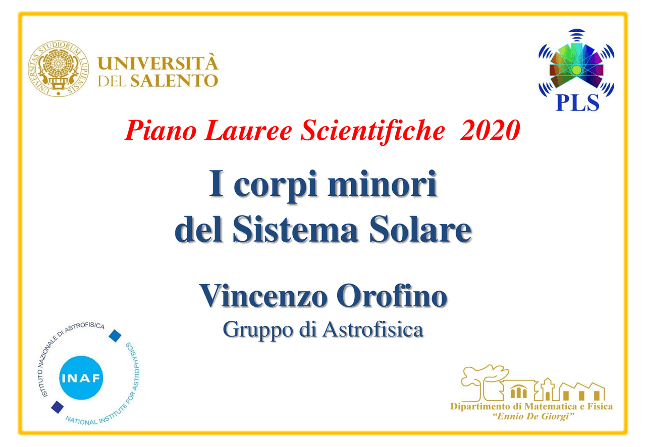 Il Sistema Solare E I Pianeti Slide Di Scienze Della Terra Docsity