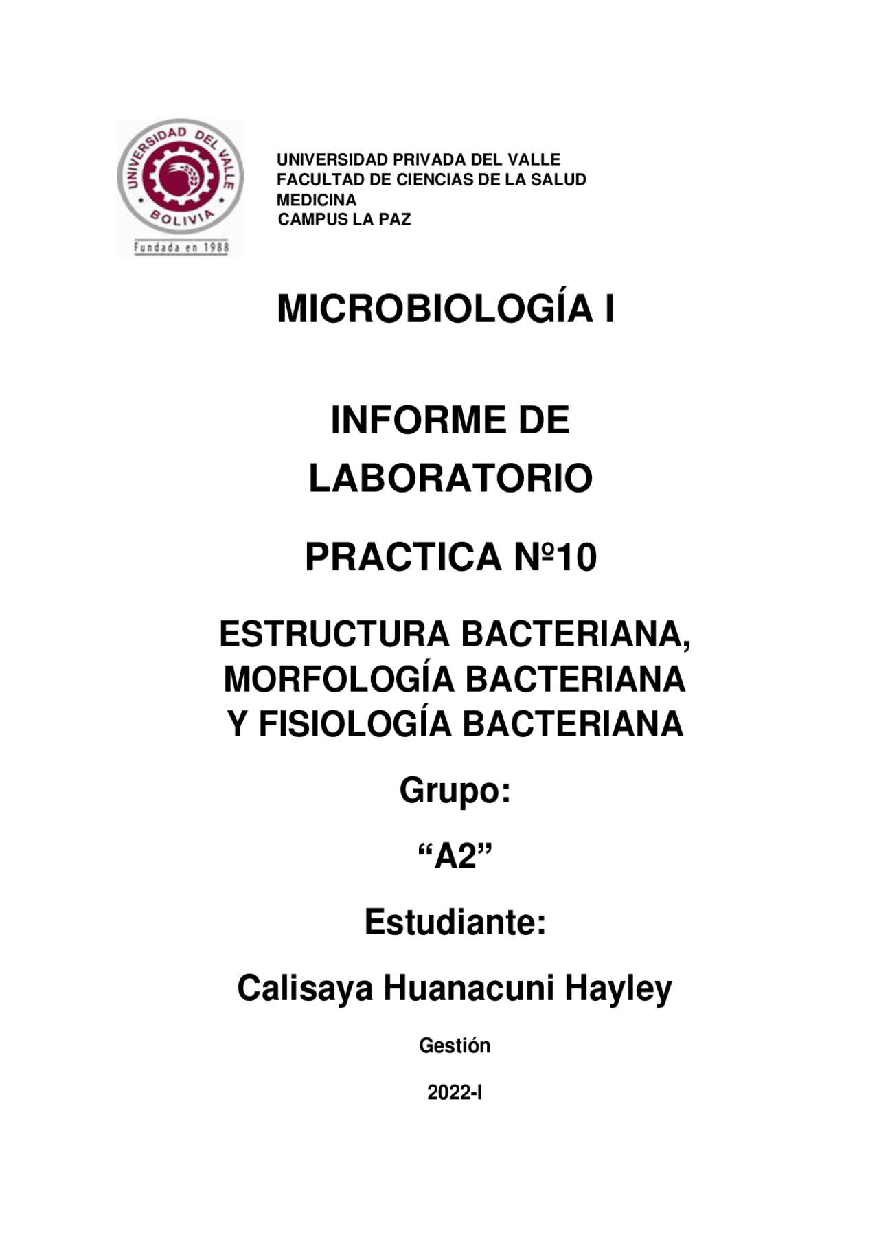 Morfología Bacteriana Resúmenes De Microbiología Docsity