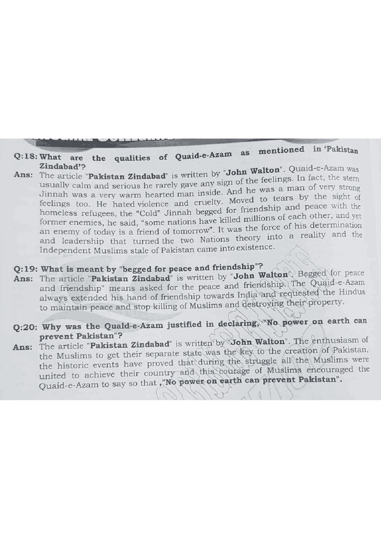 Pakistan History and Some Important Things | Study Guides, Projects ...