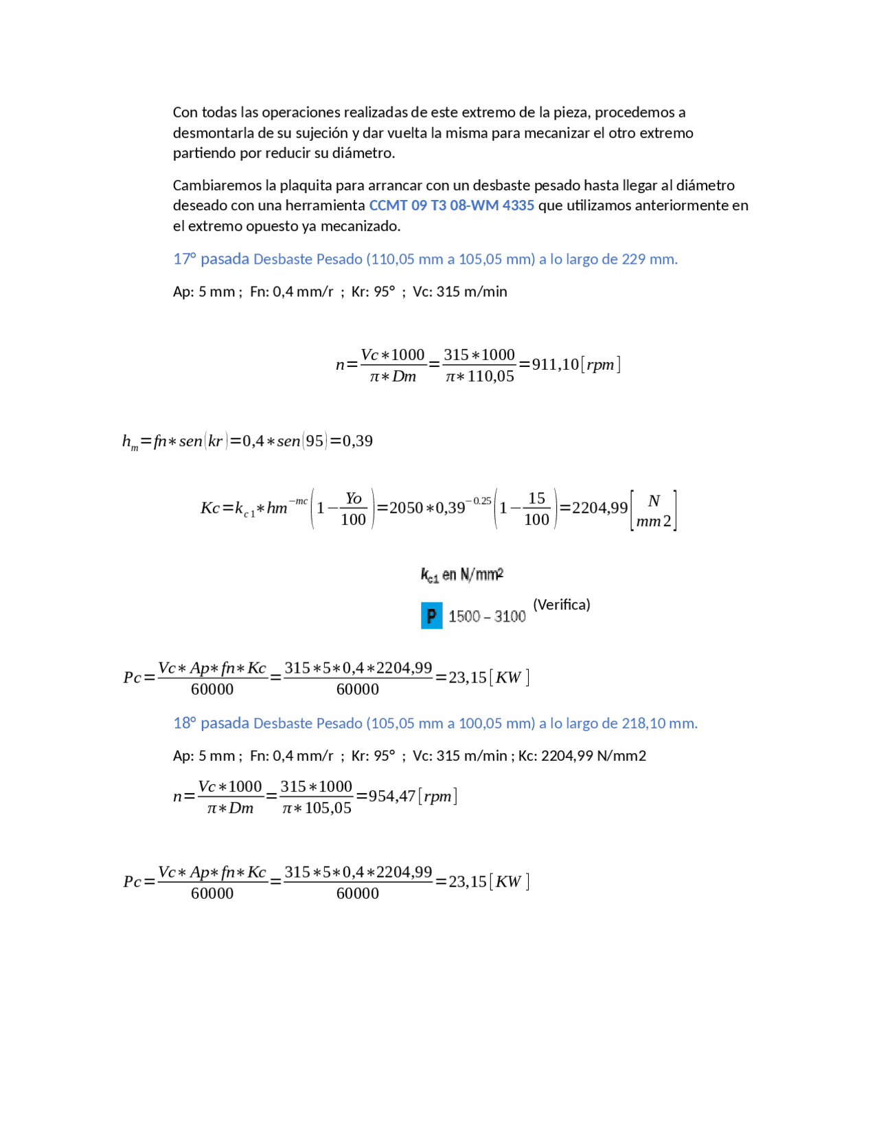 Calculos de torneado longitudinal | Esquemas y mapas conceptuales de ...