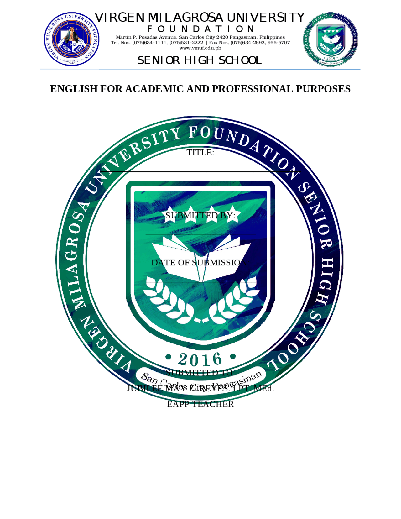 The Reviewer Of Grade 11 And Grade 12 Senior High School Students The Reviewer Of Grade 11 And Grade 12 Senior High School Students