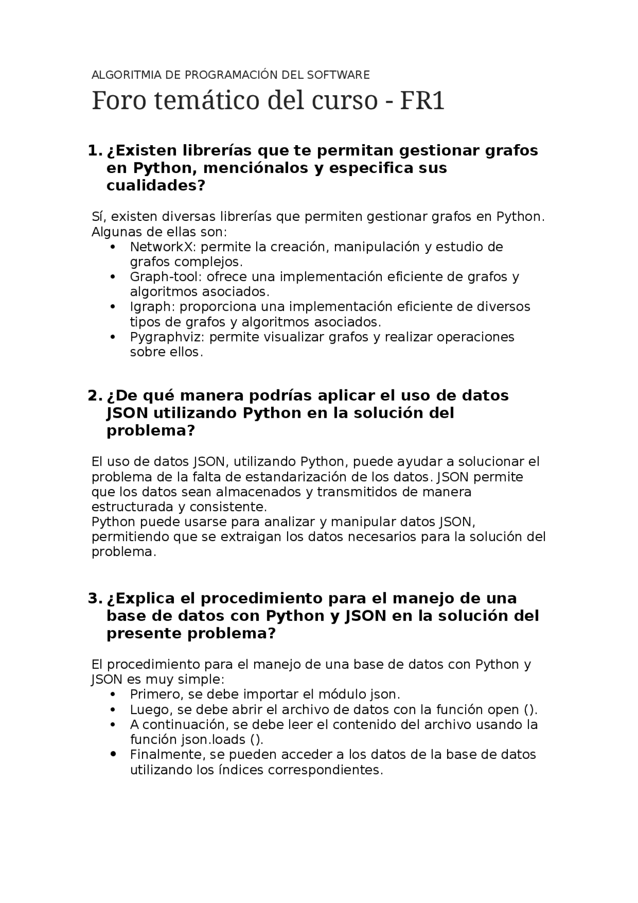 Foro tematico de ALGORITMIA DE PROGRAMACIÓN DEL SOFTWARE | Guías, Proyectos, Investigaciones de ...