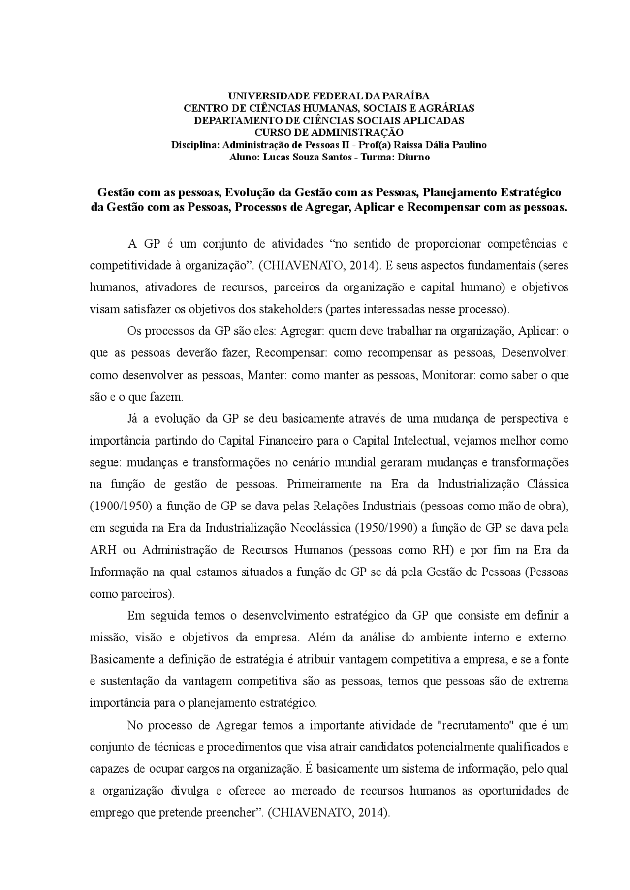 Resumo Sobre Gestão De Pessoas Resumos Gestão Social Docsity
