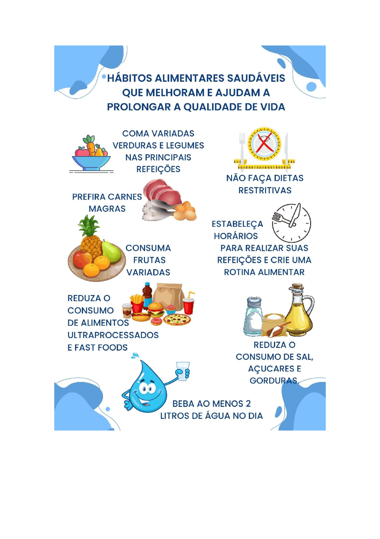 Orientações Diabetes Resumos Nutrição Docsity