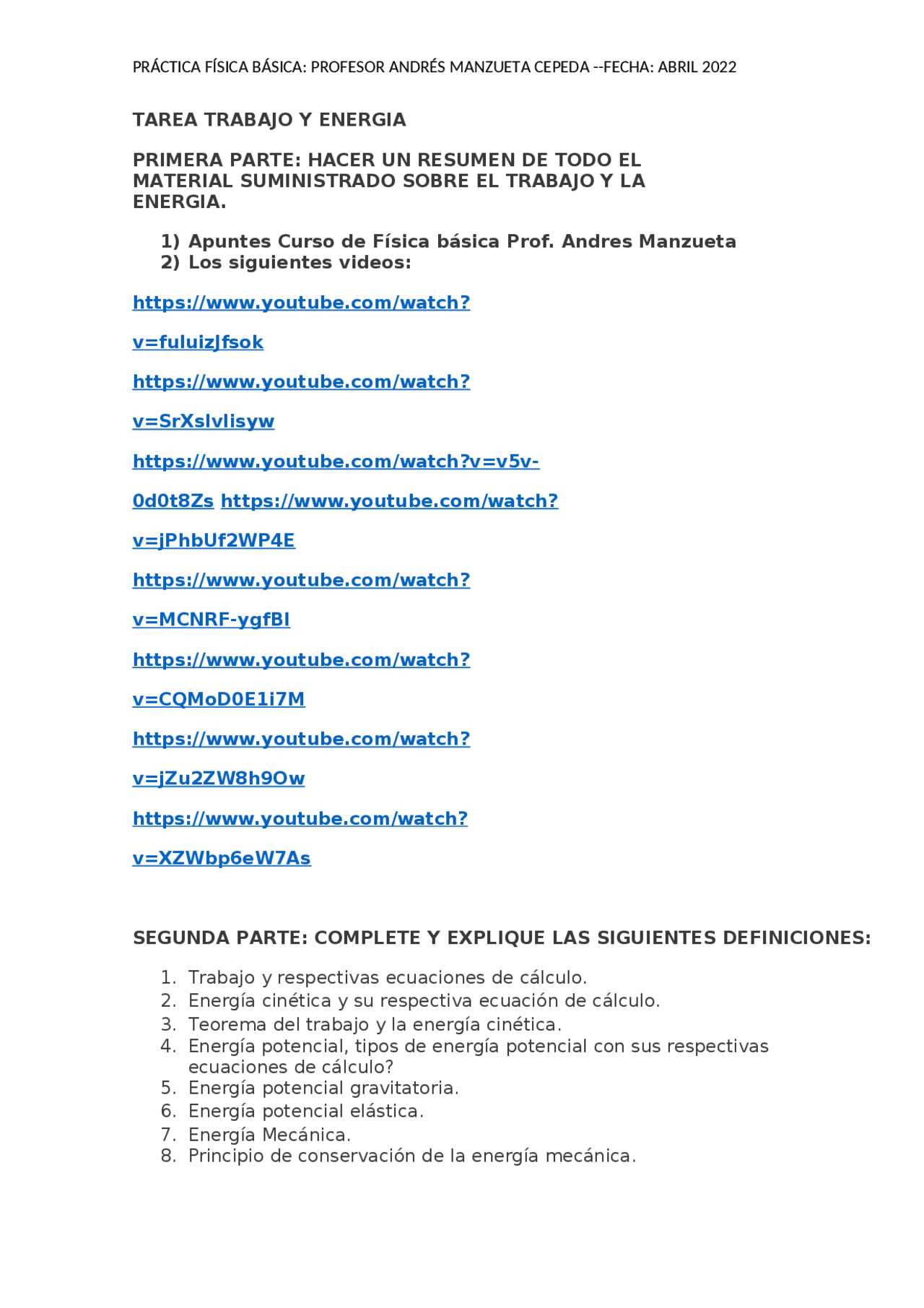 Material De Ayuda De Fisica Apuntes De Física Docsity