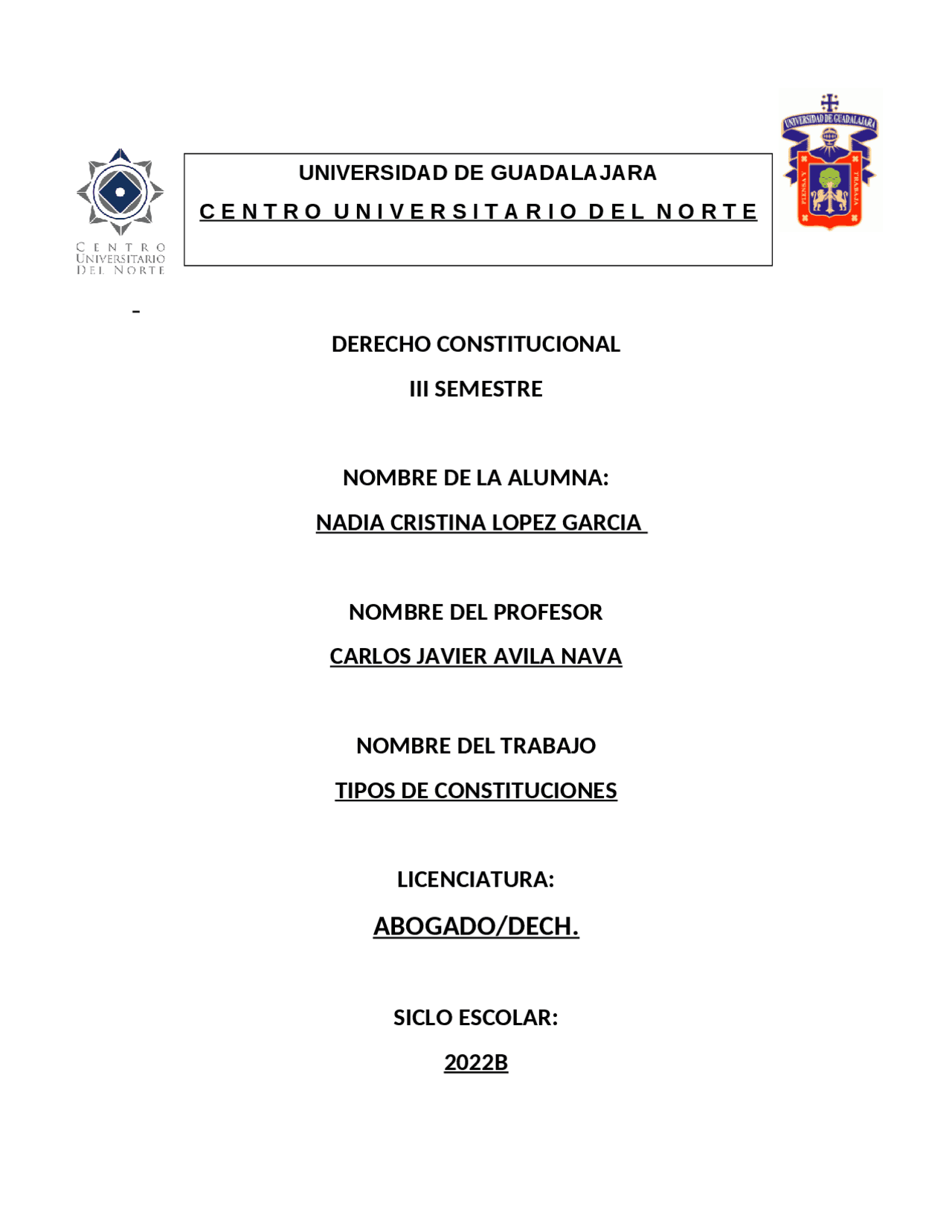 Tipos De Constitucion Apuntes De Derecho Constitucional Docsity