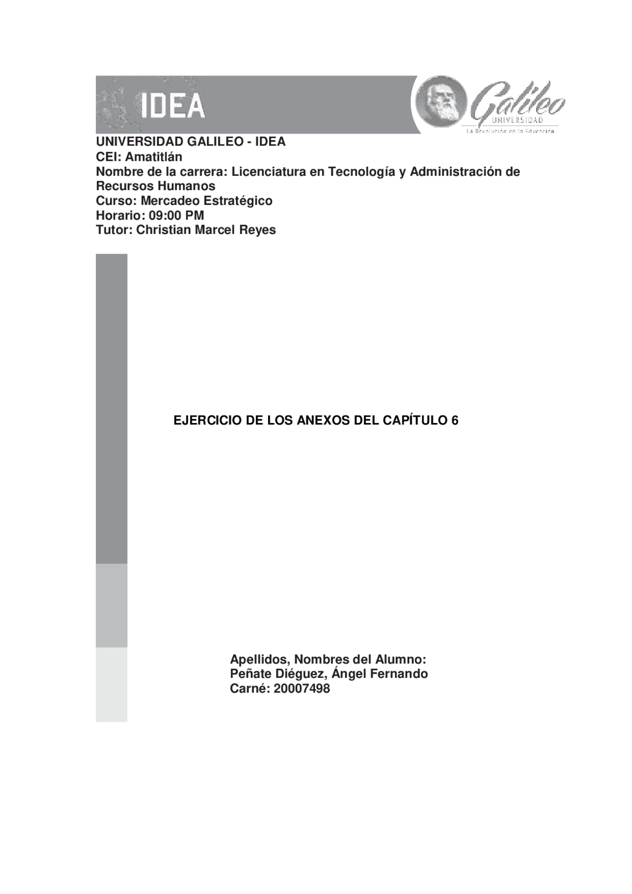 Tareas Del Trimestre 4 Ejercicios De Marketing Estratégico Docsity