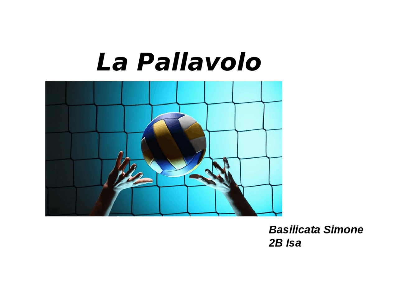 Pallavolo Powerpoint Schemi E Mappe Concettuali Di Educazione Fisica