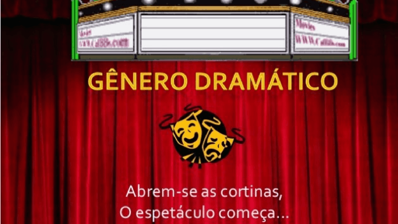 Gênero dramático Redação | Slides Português (Gramática - Literatura ...