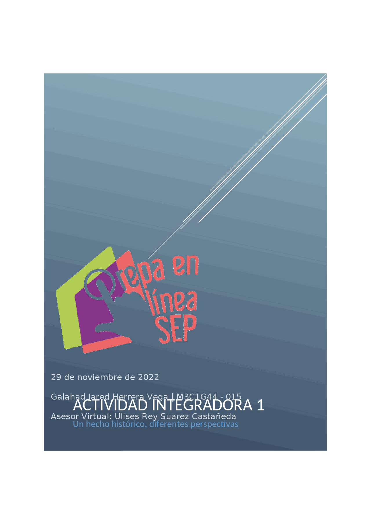 Actividad Integradora 1 Módulo 3 Ejercicios De Historia Docsity