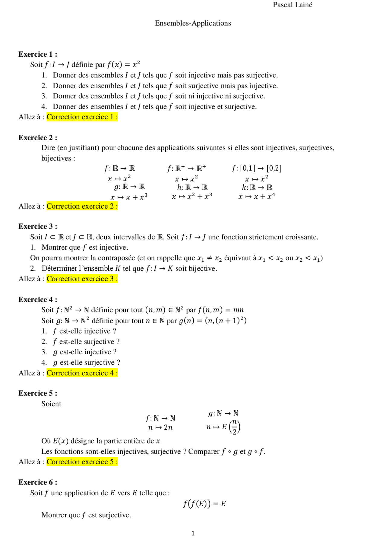 théorie de l'ensemble | Schemes and Mind Maps Mathematics | Docsity