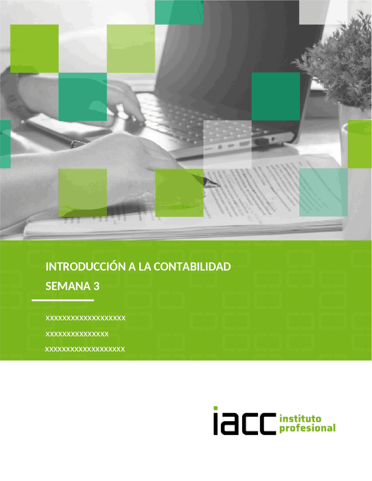 Desarrollo Tarea Semana 3 Iacc Ejercicios De Matemáticas Docsity