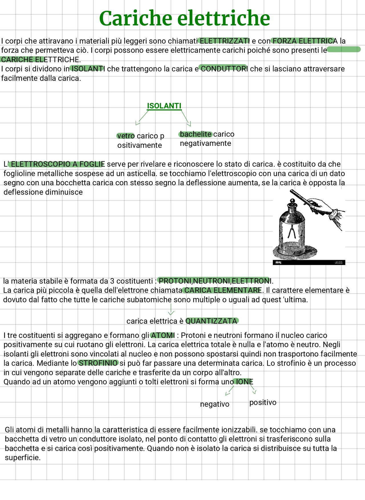 Elettromagnetismo Prima Parte Appunti Di Fisica Docsity