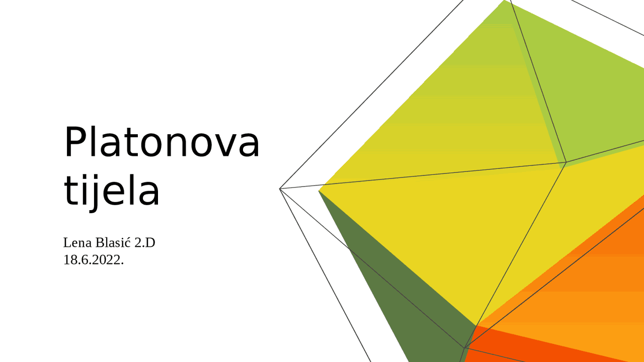 Plutonova Tijela Matematika Slajdovi Predlog Matematika Docsity