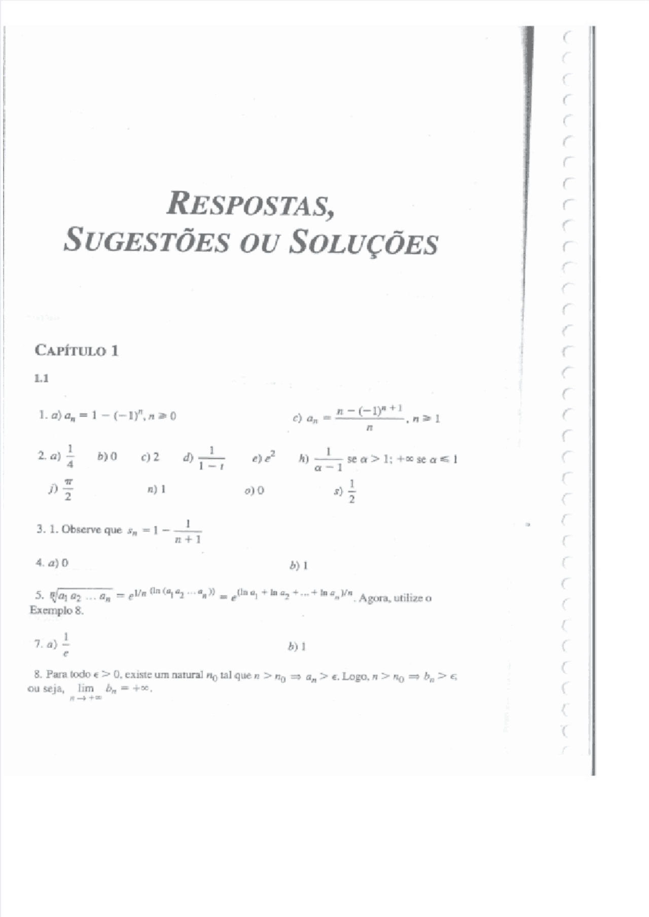 Exercicios Calculo Guidorrizi Vol 4 Exercícios Cálculo Avançado Docsity