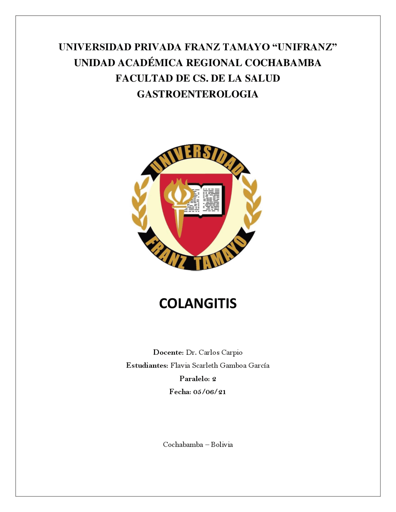 Colangitis Diagnóstico Y Tratamiento Resúmenes De Gastroenterología
