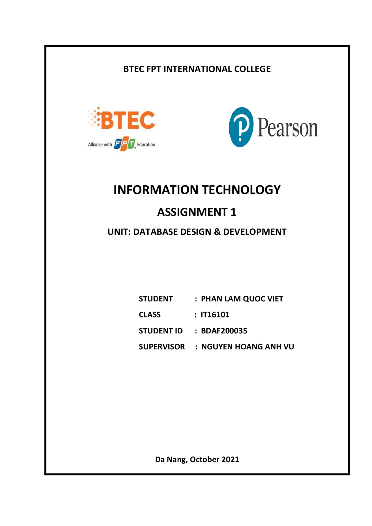 Asm 2 website design and development | Thesis Information Systems | Docsity