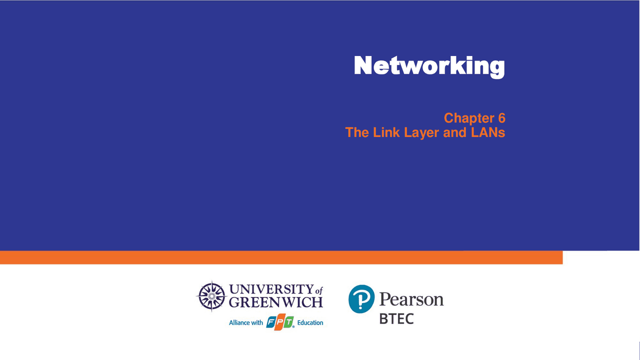 Chapter 6 The Link Layer Summaries Computer Science Docsity